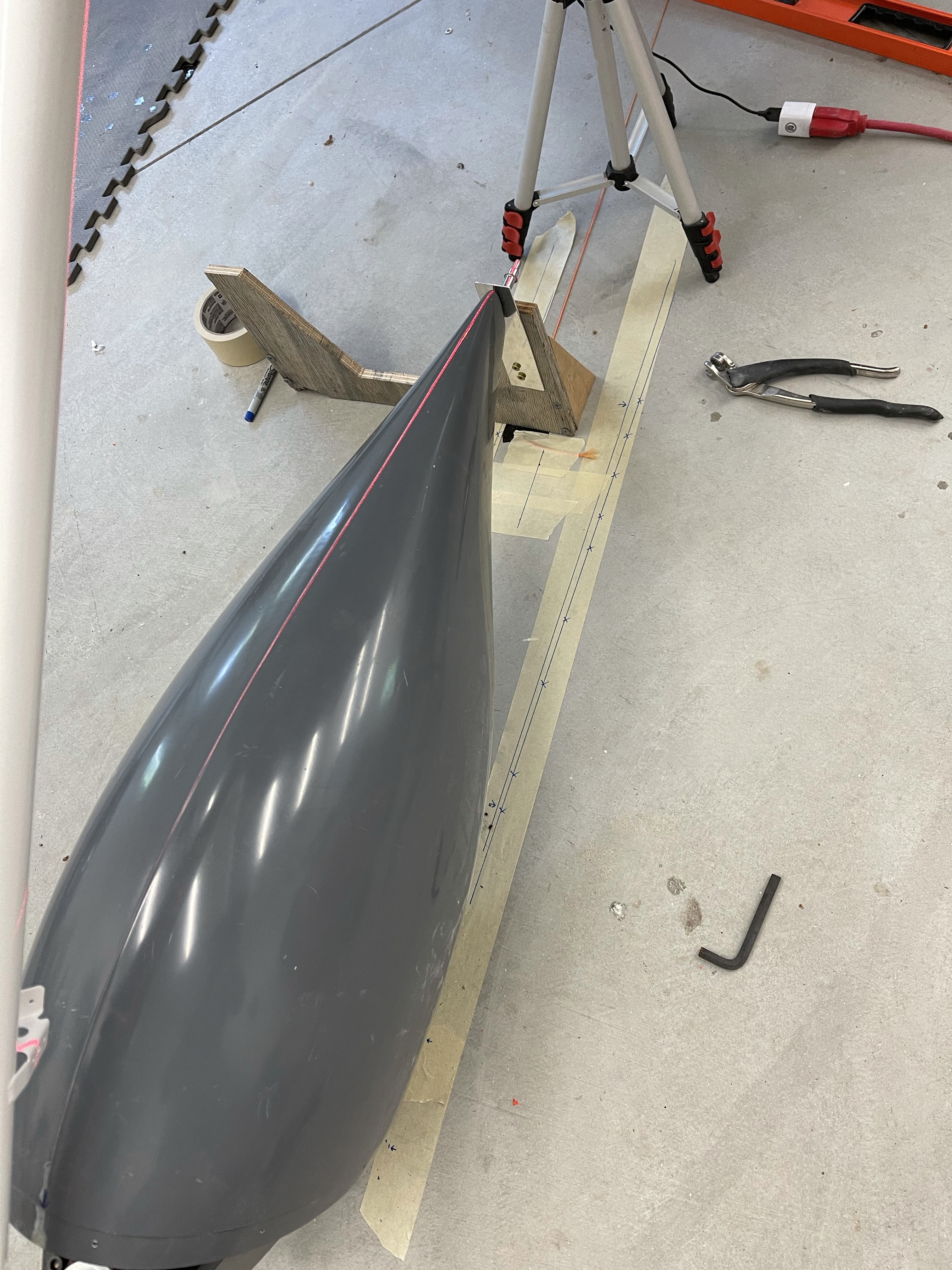 48- Gear Leg and Wheel Fairings | Adam's RV10