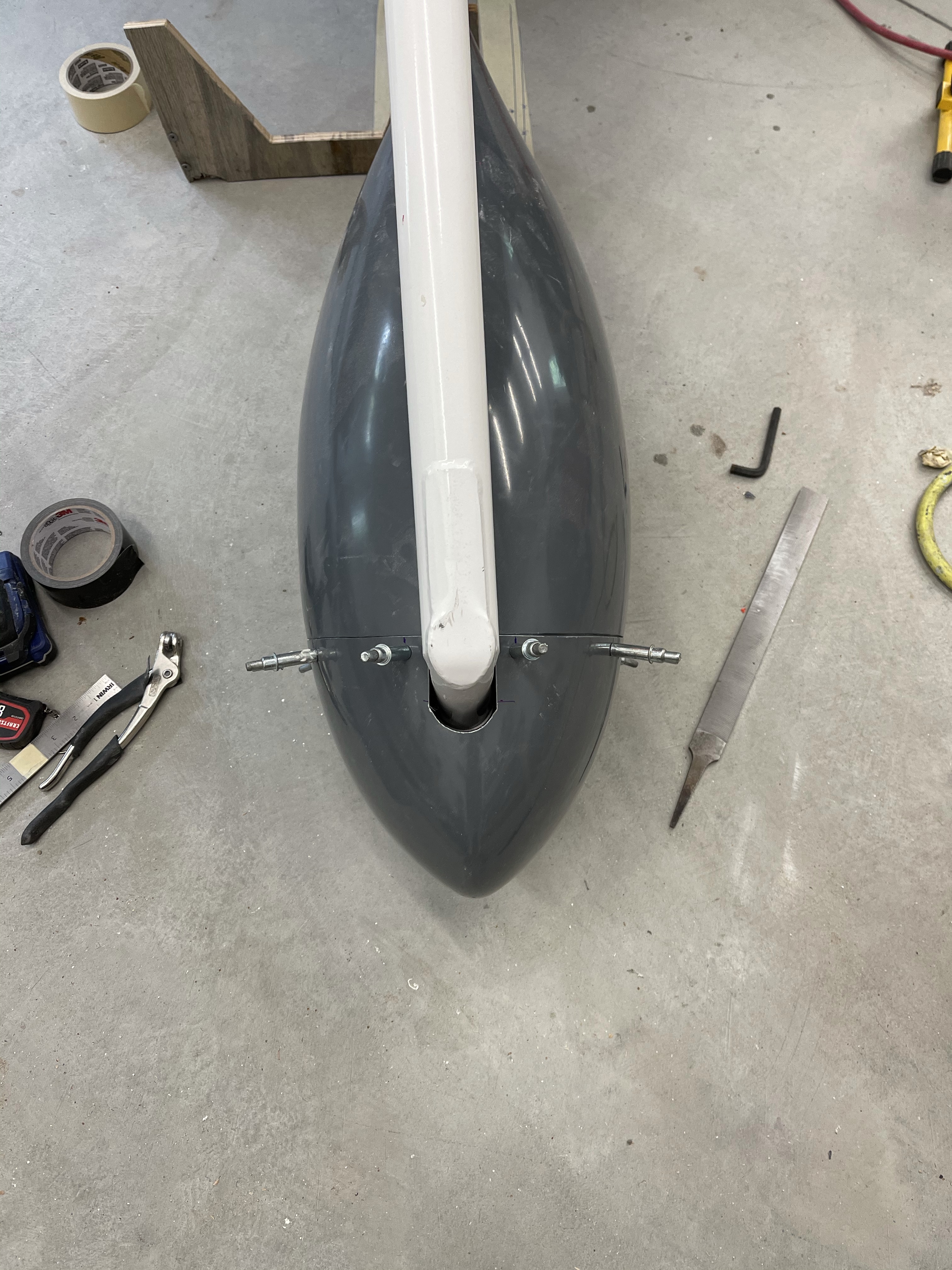 48- Gear Leg and Wheel Fairings | Adam's RV10