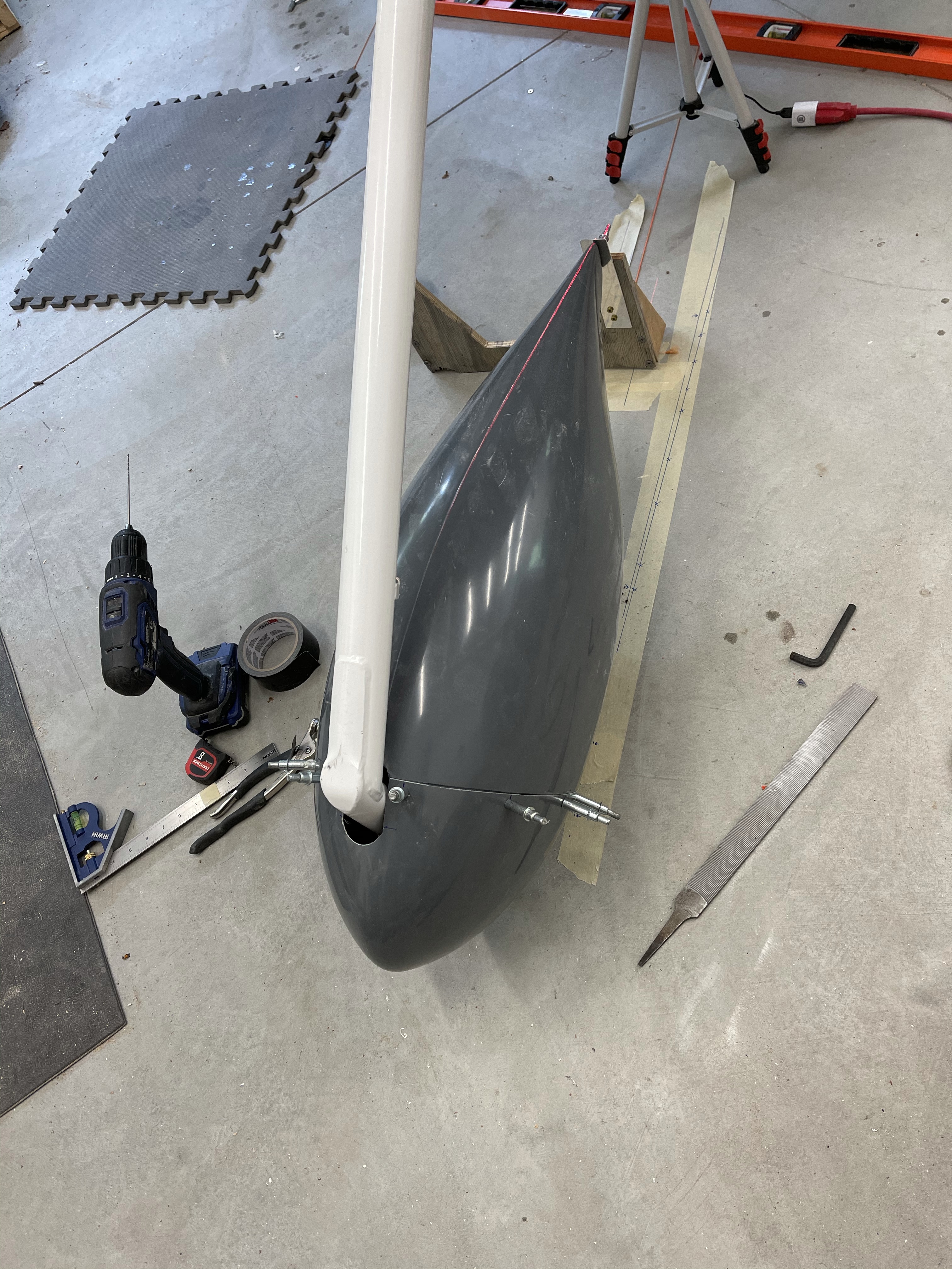 48- Gear Leg and Wheel Fairings | Adam's RV10