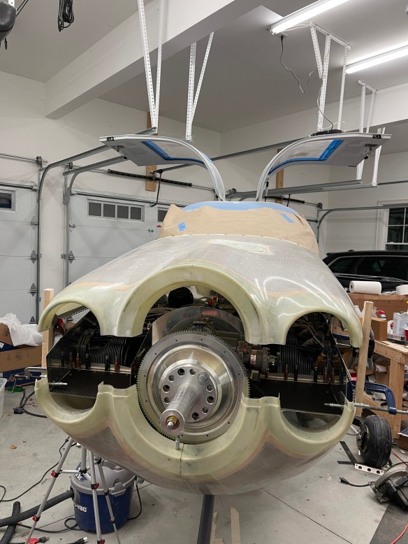 Baffle trimming and intake ramp finishing | Adam's RV10